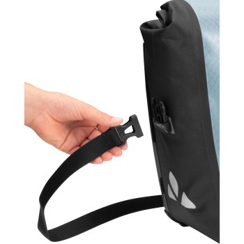 Vaude Aqua Front Voorwieltas (rec) (Paar) - 2x14L - nordic blue | BIKE24