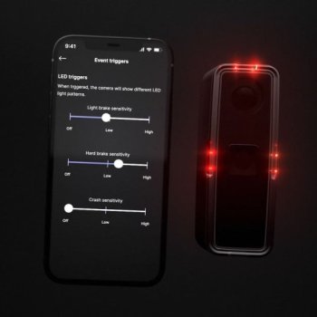 Alps Alpine Ride Safety System RS 1000 Rear Light with Camera - black ...