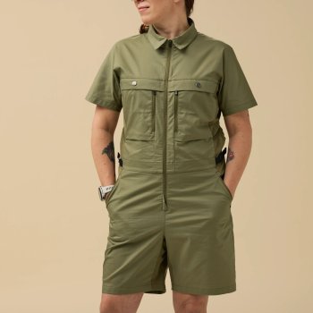 Fjällräven Hoja Field Suit Women - green | BIKE24