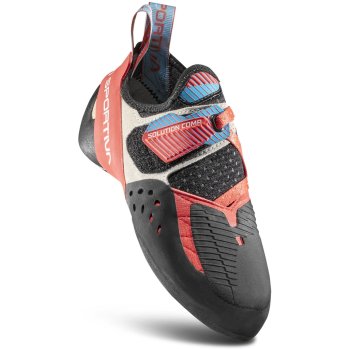La Sportiva Solution Comp Climbing Shoes Women - Hibiscus/Malibu Blue ...