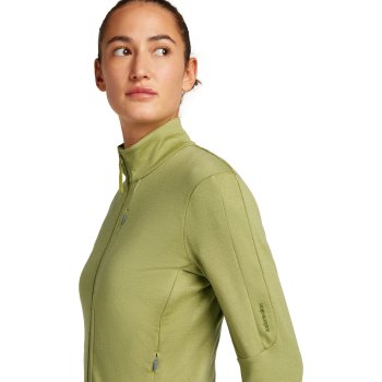 Icebreaker Veste Femme - Merino 260 Quantum IV - Olive - BIKE24