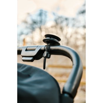 Fidlock Vacuum Handlebar Base Flex - Smartphone Mount - black | BIKE24