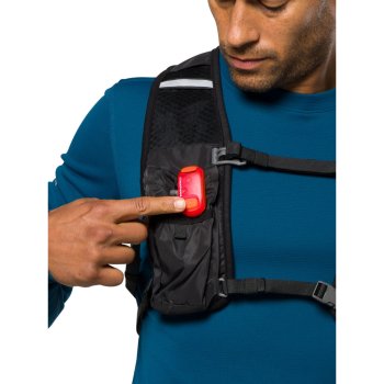 Nathan Sports Strobe Light LED Safety Light Clip - ribbon red | BIKE24