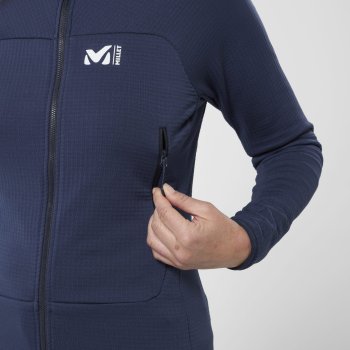 Millet Fusion Grid Fleecejacke Damen - Alata/Aruba | BIKE24