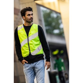 WOWOW Roadie Jacket Safety Vest - yellow | BIKE24