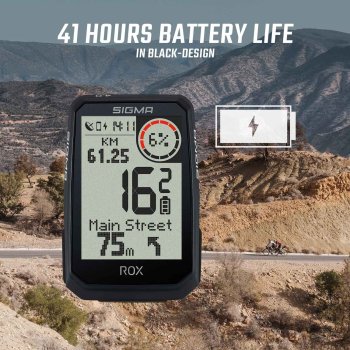 SIGMA ROX 4.0 Endurance GPS Fietscomputer - zwart | BIKE24