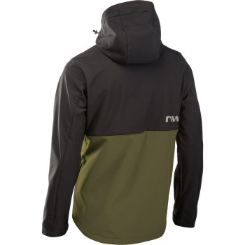 Northwave Easy Out Softshell Jacket Men - forest green/black 61 | BIKE24