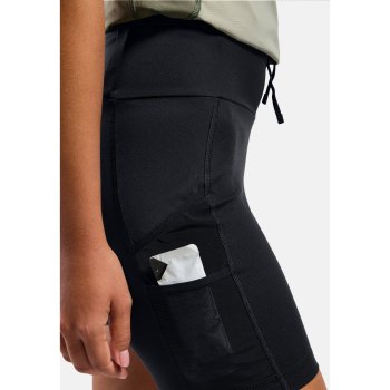 Odlo X-Alp Cargo Trail Running Short Tights Women - black | BIKE24