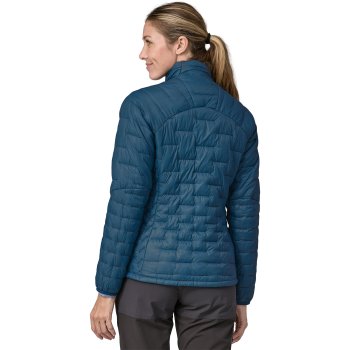 Patagonia Micro Puff Jas Dames - Smolder Blue | BIKE24