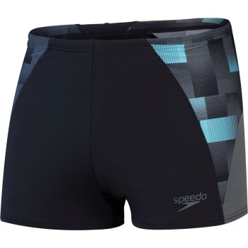 Speedo END+ MAX Splice Aquashort Men - black/usacharcoal/marine | BIKE24