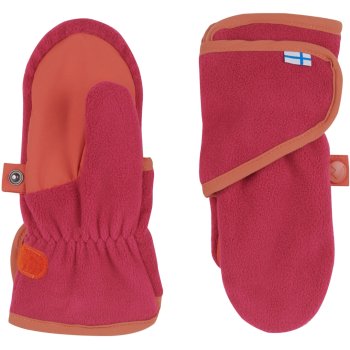Finkid LAPANEN LIGHT Kids Mittens - raspberry/fox | BIKE24