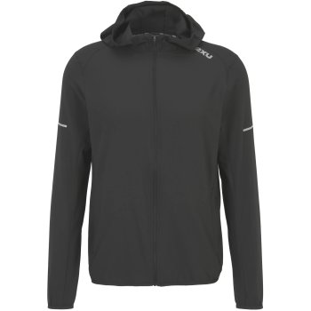 2XU Aero Running Jacket Men - black/silver reflective | BIKE24