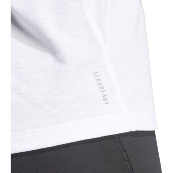 adidas Own The Run 3-Stripes Tee Women - white IQ3876 | BIKE24