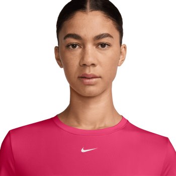 Nike Maglietta Donna - One Classic Dri-FIT - rush pink/white IB9408-666 ...