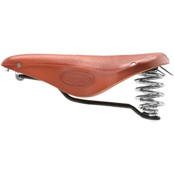 Brooks B67 Bend Leather Saddle - honey | BIKE24