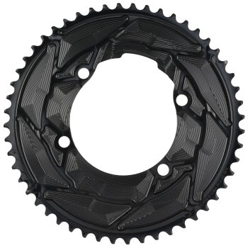 Alugear AERO Chainring Set - Road | 4x BCD 110 (Shimano Asymmetric) | 2x 12s - round | 54/40T ...