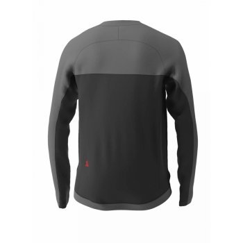 Zimtstern Bulletz Long Sleeve MTB Shirt Men - Pirate Black/Gun Metal ...