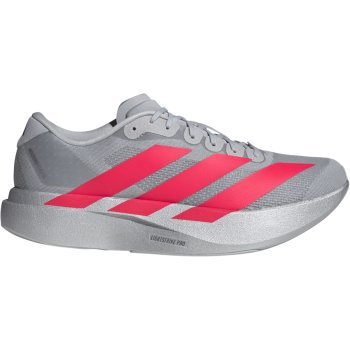 adidas Scarpe Running Uomo - Adizero EVO SL - silver metal/lucid red ...