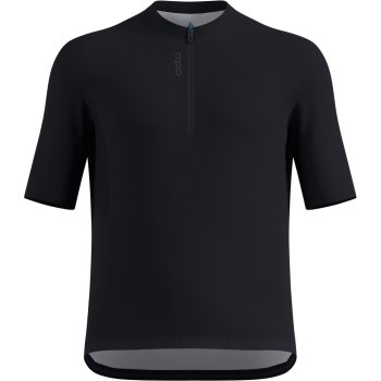 Odlo Essentials Half-Zip Cycling Jersey Men - black | BIKE24