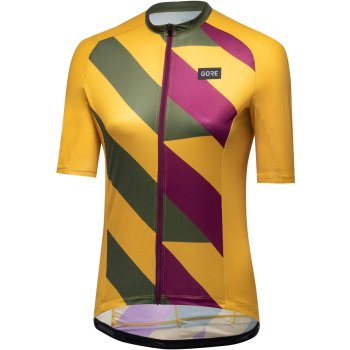 GOREWEAR Signal Kurzarm-Trikot Damen - uniform sand/utility green BJBH ...