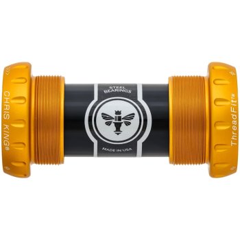 Chris King ThreadFit 24 Bottom Bracket - BSA-68/73-24 - matte gold 50th ...
