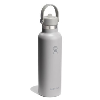 Hydro Flask 21oz Standard Mouth Insulated Bottle + Flex Straw Cap ...