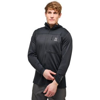 Haglöfs L.I.M Mid Multi Hooded Jacket Men - true black 2C5 | BIKE24