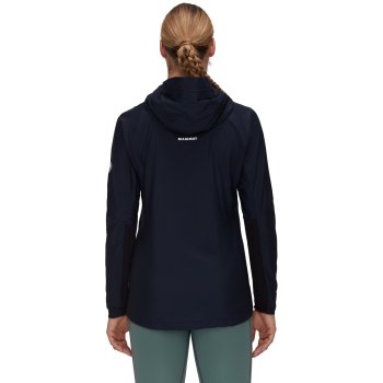 Mammut Aenergy Windbreaker Hooded Jacket Women - black | BIKE24