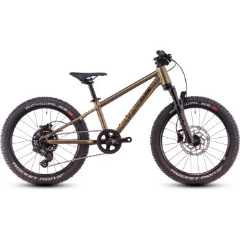CUBE REACTION 200 TM - 20" Kinder Mountainbike - 2025 - goldenlime / black