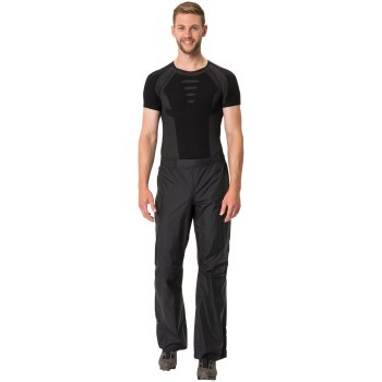 Vaude Drop Pants II Men - Regular - black/black | BIKE24