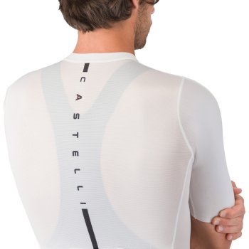 Castelli Drittone Logo Jersey Men - white/black 001 | BIKE24