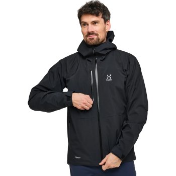 Haglöfs Front Proof Jacket Men - true black C5 | BIKE24