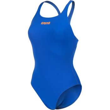arena Performance Solid Team Swim Pro Swimsuit Women - Neon Blue/Team ...