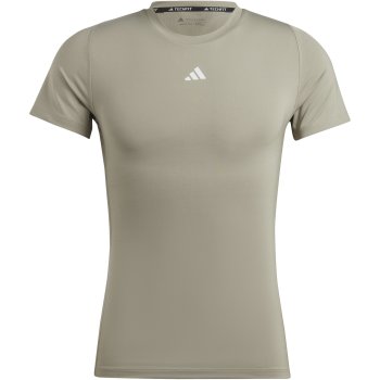 adidas Techfit Training T-Shirt Men - silver IC2156 | BIKE24