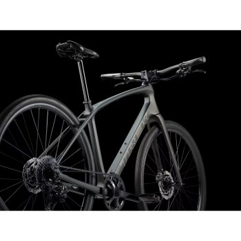 Trek FX SPORT SL 5 - Carbon Fitness Bike - 2026 - Matte Black Olive ...
