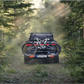 Thule Epos Foldable Hitch Platform Bike Rack - 3-Bikes - Black | BIKE24