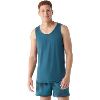 SmartWool Débardeur Homme - Active Ultralite - G74 twilight blue - BIKE24