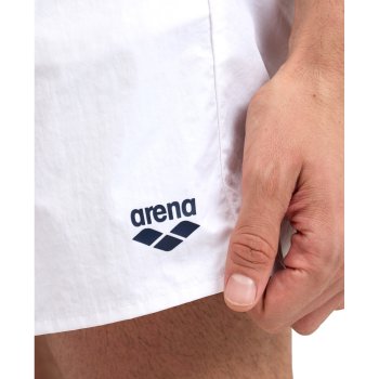 arena Pro_File Beach Zwemshort Heren - Wit/Navy | BIKE24