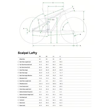Cannondale SCALPEL Carbon Lefty 2 - 29" Mountainbike - 2025 - smoke black