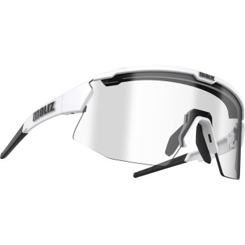 Bliz Breeze Small Glasses - Matt White - Brown Rose Multi | Clear | BIKE24