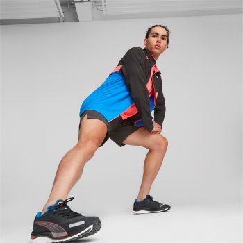 Puma Ultraweave Running Jacket Men - Puma Black-Ultra Blue | BIKE24