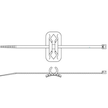 Jagwire Brake Hose Clips Composite (1 piece) | BIKE24