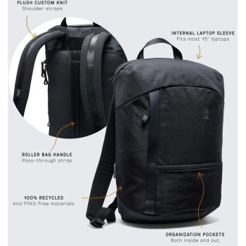 CHROME Camden Backpack - 16L - Black | BIKE24