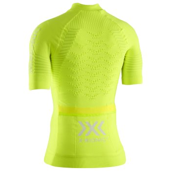 X-Bionic Effektor 4.0 Bike Full Zip Fietsshirt Dames - phyton yellow ...