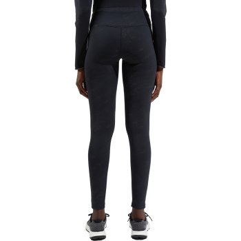 Odlo Zeroweight Print Reflective Tights Women - black | BIKE24