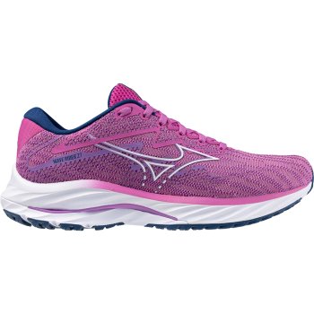 Mizuno Wave Rider 27 Laufschuhe Damen Rosebud White Navy Peony BIKE24