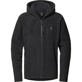 Haglöfs Malung Pile Hood Jacket Men - true black 2C5 | BIKE24