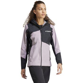 adidas TERREX Xperior Hybrid RAIN.RDY Rain Jacket Women - preloved fig ...