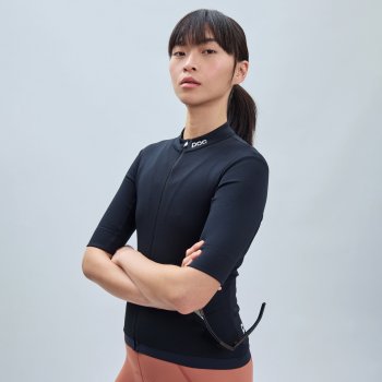 POC Thermal Lite Jersey Women - 1002 Uranium Black | BIKE24