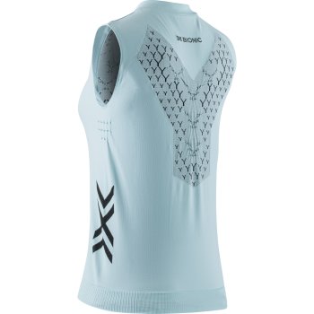 X-Bionic Twyce Run Singlet Women - clearwater/black | BIKE24